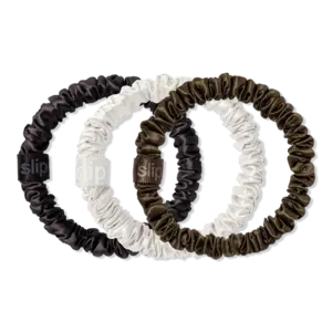 Slip Pure Silk Skinny Scrunchie Trio - One-color
