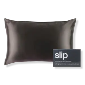 Slip Pure Silk Queen Pillowcase - Charcoal