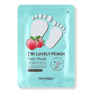 TONYMOLY I'm Lovely Peach Hydrating Body Mask Foot - One-color