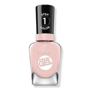 SALLY HANSEN Miracle Gel Nail Polish, Blacks, Whites, & Nudes - Once Chiffon A Time
