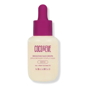 COCO & EVE Bronzing Face Drops - Dark Tan