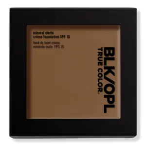 BLK/OPL True Color Mineral Matte Creme Powder Foundation Spf 15 - Nutmeg