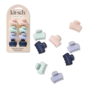 KITSCH Mini Cloud Claw Clips 8-piece Set - Garden Bouquet
