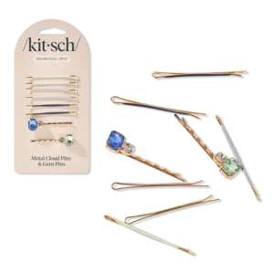 KITSCH Cloud & Gem Bobby Pins 8-piece Set - Garden Bouquet