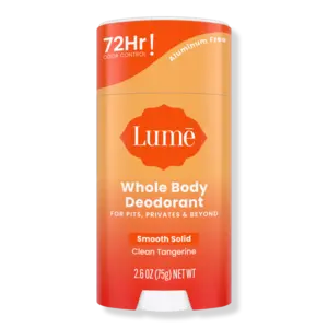LUME Whole Body Deodorant Smooth Solid Clean Tangerine - One-color