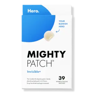 HERO COSMETICS Mighty Patch Invisible+ Daytime Hydrocolloid Acne Pimple Patches - One-color