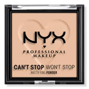 NYX PROFESSIONAL MAKEUP Can't Stop Won't Stop All Day Mattifying Powder - Light Medium