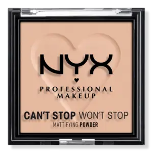 NYX PROFESSIONAL MAKEUP Can't Stop Won't Stop All Day Mattifying Powder Medium