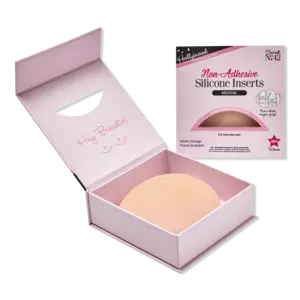 HOLLYWOOD FASHION SECRETS Silicone Inserts Nipple Concealers - Medium