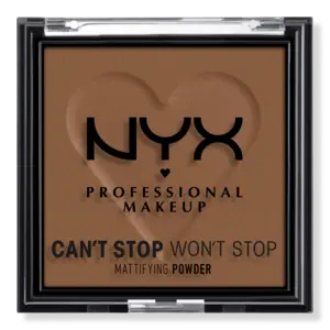 NYX PROFESSIONAL MAKEUP Can't Stop Won't Stop All Day Mattifying Powder - Deep