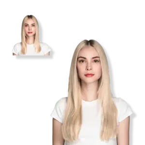 LOCKS & MANE 18-in. Clip-in Hair Extension - Vanilla