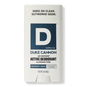 DUKE CANNON Air Defense Active Deodorant Aluminum Free Midnight Swim - One-color