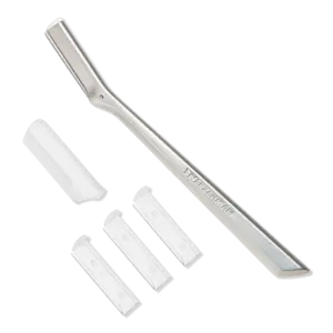 TWEEZERMAN Facial Razor Facial Razor & 3 Replacement Blades - One-color