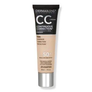 DERMABLEND Continuous Correction Tone-evening Cc Cream Spf 50 - 20n