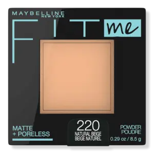 MAYBELLINE Fit Me Matte + Poreless Powder - 220 Natural Beige
