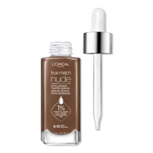 L'OREAL True Match Nude Hyaluronic Tinted Serum - 8-10 Deep