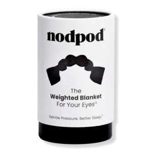 NODPOD Weighted Blanket For Your Eyes Black