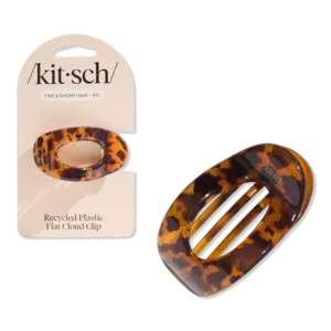 KITSCH Tortoise Cloud Flat Claw Clip - One-color