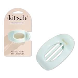 KITSCH Small Cloud Flat Claw Clip Sage Leaf