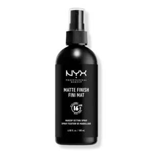 NYX PROFESSIONAL MAKEUP Matte Finish Long Lasting Makeup Setting Spray Vegan Formula - One-color