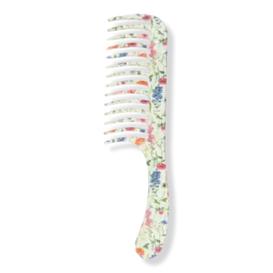 DENMAN D28 Wid Tooth Comb - Floral