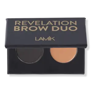 LAMIK BEAUTY Revelation Brow Duo Soft Black /eloquence - Soft Black/eloquence