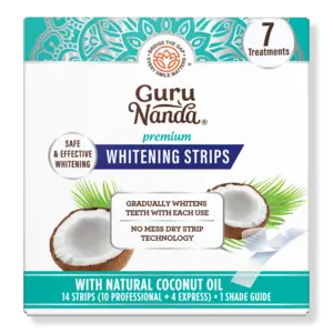 GURUNANDA Whitening Strips 7 Day Treatment - One-color