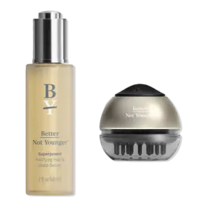 BETTER NOT YOUNGER Super Power Fortifying Hair & Scalp Serum Duo