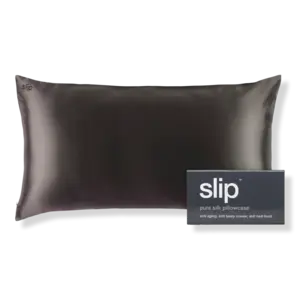 Slip Pure Silk King Pillowcase - Charcoal