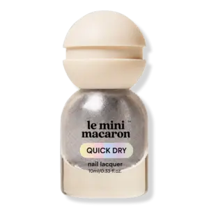 LE MINI MACARON Le Sweet Nail Polish Collection Silver Glow