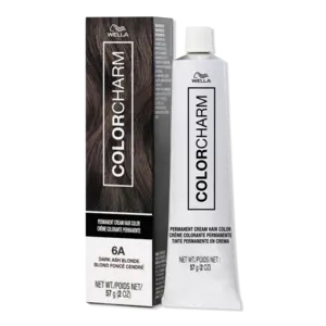 WELLA Colorcharm Permanent Cream Hair Color - 6a Dark Ash Blonde