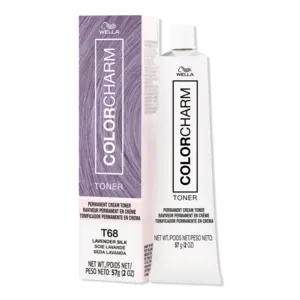 WELLA Colorcharm Permanent Creme Toner - T68 Lavendar Silk