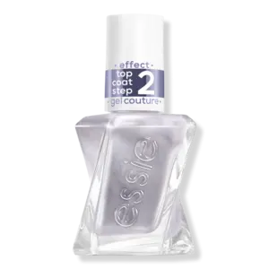 Essie Gel Couture Metallic Glaze Longwear Top Coat - Glazed Chrome