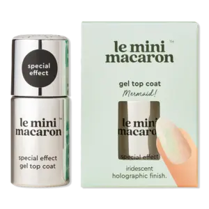 LE MINI MACARON Gel Top Coat Mermaid - One-color