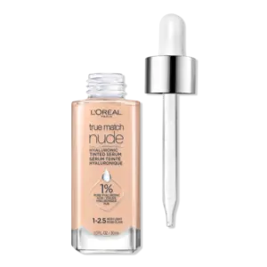 L'OREAL True Match Nude Hyaluronic Tinted Serum - 1-2.5 Rosy Light
