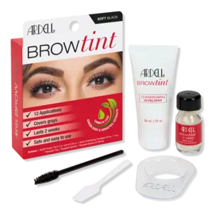 ARDELL Brow Tint Full Coverage Dye Kit - Soft Black