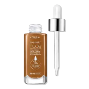 L'OREAL True Match Nude Hyaluronic Tinted Serum - 8.5-9.5 Medium Deep