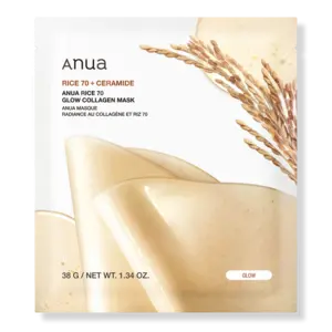 ANUA Rice 70 Glow Collagen Mask - One-color