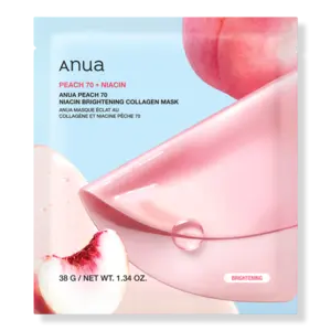 ANUA Peach 70 Niacin Brightening Collagen Mask - One-color