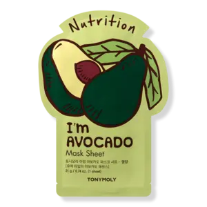 TONYMOLY I Am Sheet Mask Avocado - One-color