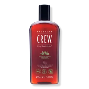 AMERICAN CREW 3-in-1 Tea Tree Shampoo, Conditioner And Body Wash - One-color