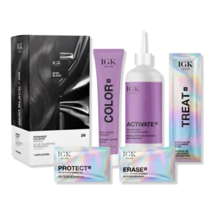 IGK Permanent Color Kit 2n 00:00 Black