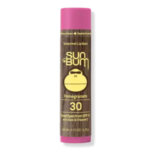 SUN BUM Sunscreen Lip Balm Spf 30 Pomegranate - One-color