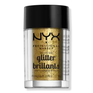 NYX PROFESSIONAL MAKEUP Vegan Loose Face And Body Glitter - Gold