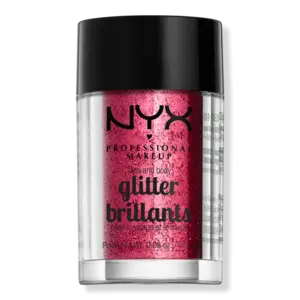 NYX PROFESSIONAL MAKEUP Face And Body Glitter Red