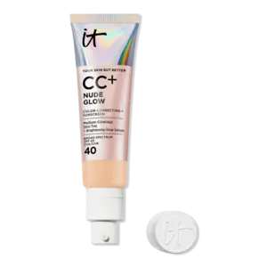 IT COSMETICS Cc+ Nude Glow Lightweight Foundation + Glow Serum With Spf 40 Medium