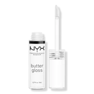 NYX PROFESSIONAL MAKEUP Butter Gloss Non-sticky Lip Gloss Clear