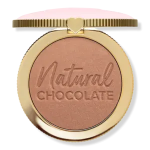 TOO FACED Chocolate Soleil: Natural Chocolate Cocoa-infused Healthy Glow Bronzer Caramel Cocoa