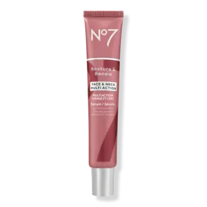 NO7 Restore & Renew Face & Neck Multi Action Serum - One-color