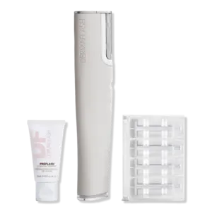 DERMAFLASH Luxe+ Advanced Sonic Dermaplaning + Peach Fuzz Removal - Stone